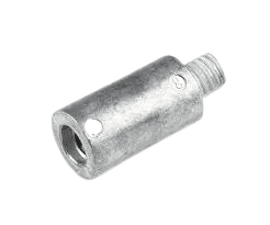 Zinc anode Volvo Penta drive, thread male and female ø 16x42,5 mm VP ...